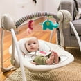 Ingenuity Soothe 'n Delight 6-Speed Portable Baby Swing with Music ...