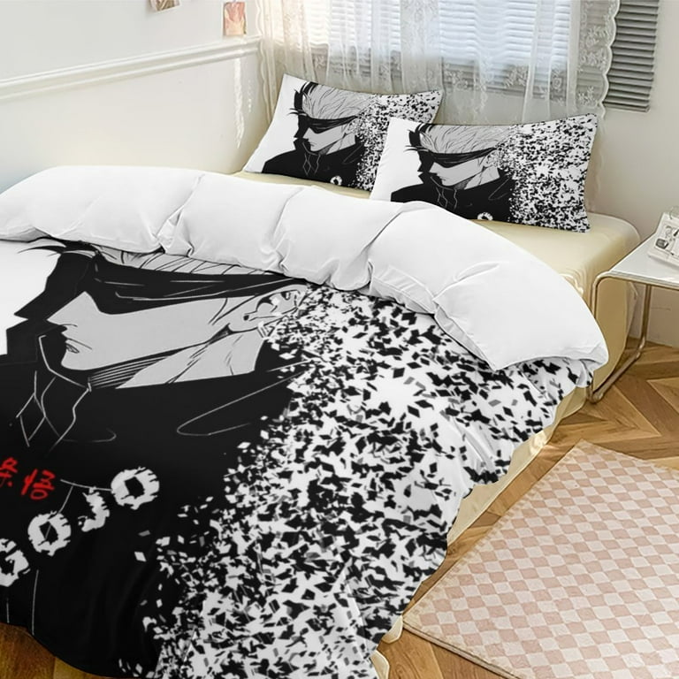 JJK Geto Suguru Twin Size - 3D Printed Jujutsu Kaisen Character Quilt ...
