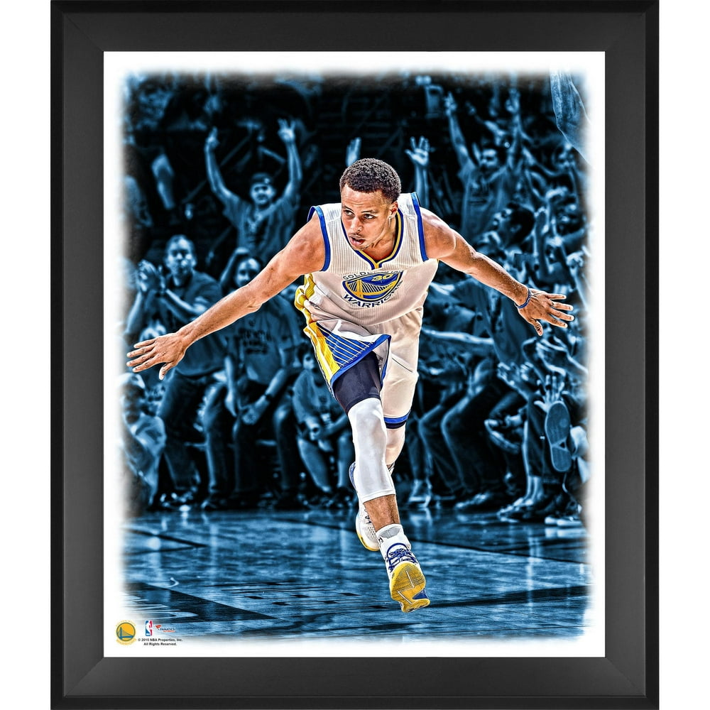 Stephen Curry Golden State Warriors Framed 20" x 24" Arms Spread In the ...