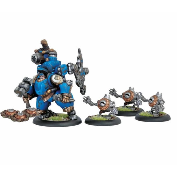 Captain E. Dominic Darius and Halfjacks Warcaster Cygnar Warmachine ...