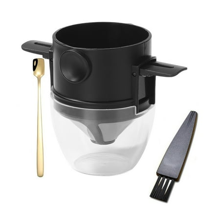 Jasmine Foldable Portable Reusable Filter Basket Cup Style Coffee ...