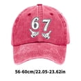 Breathable Cotton Baseball Cap With Adjustable Strap 67 PrintRetro ...