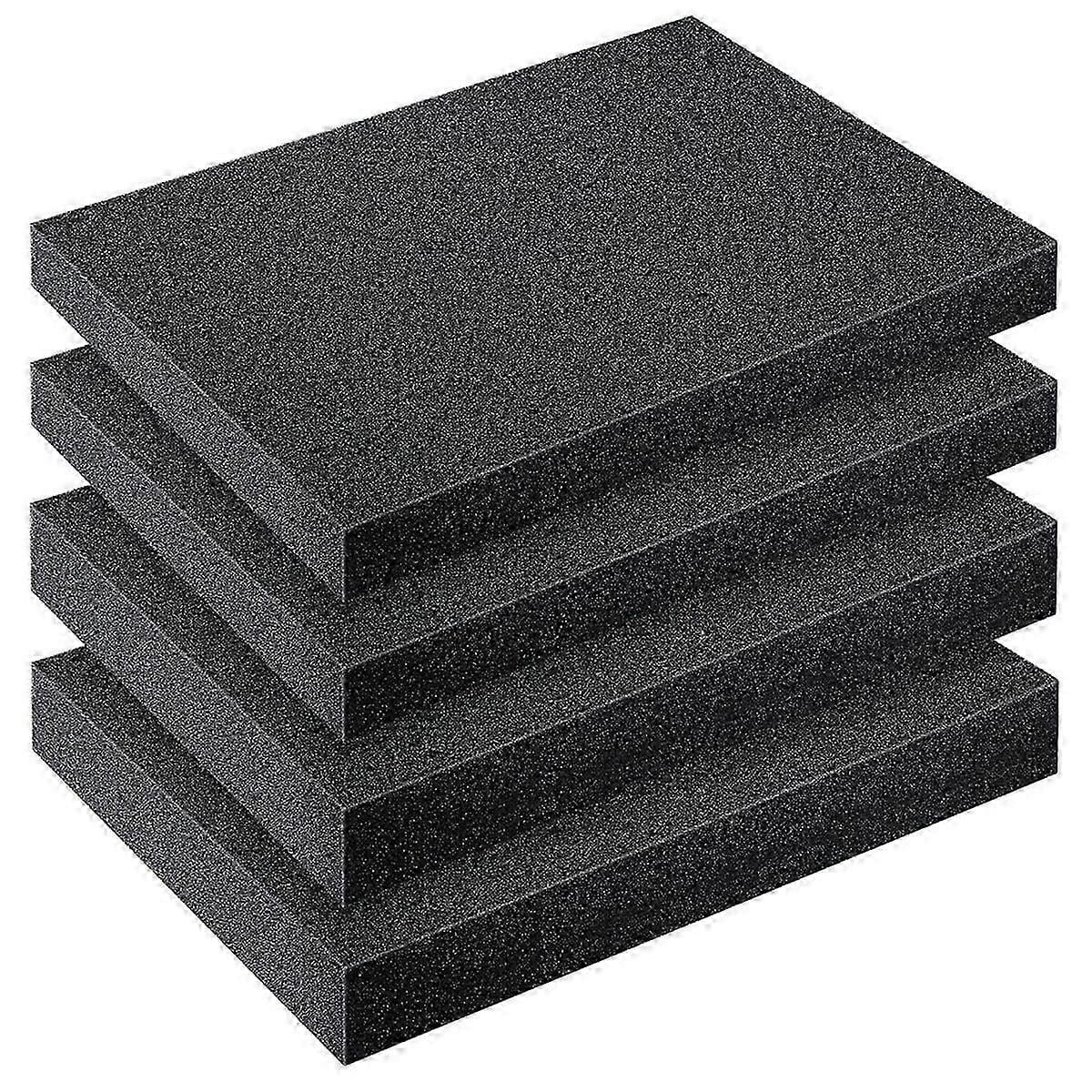 4 Pcs Cuttable Polyurethane Foam Pads Foam Sheets Craft Foam Tool Box ...