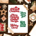 1set Christmas Theme Carbon Steel Cutting Dies Stencils for DIY ...