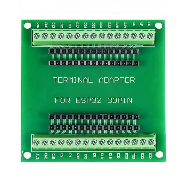 Placa de expansión ESP32 de 30 pines GPIO compatible con placa de desarrollo ESP32 de 30 pines ...
