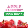 Juicy Juice Brand 100% Fruit Made Apple Raspberry Juice, 64 fl oz ...