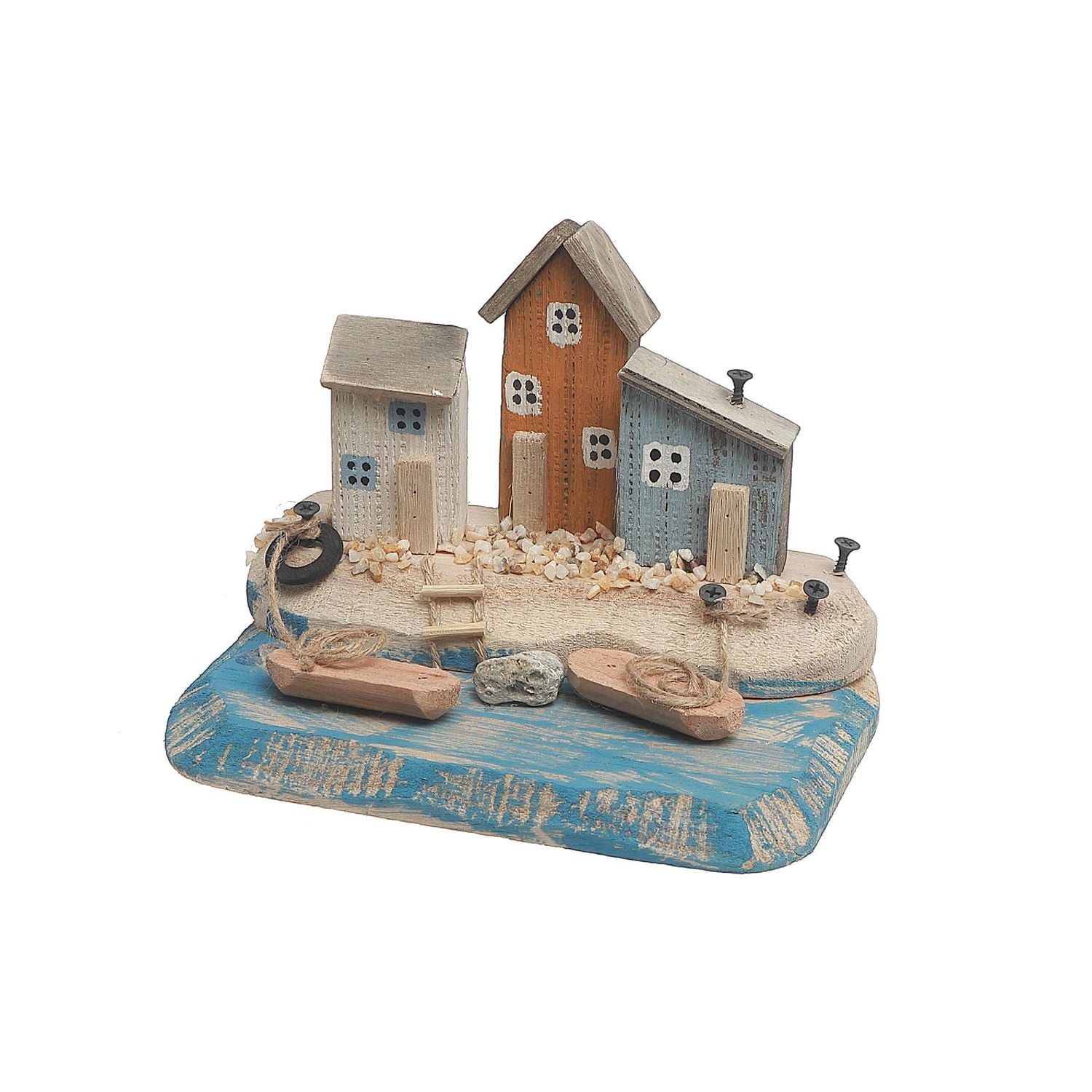 Click here for Ih Casadécor Wooden Triple Nautical House Decor (7... prices