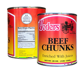 (12 Cans Pack ) Yoder's Canned Premium Variety Pack (Beef, Chicken, Hamburger, Turkey, Pork ...
