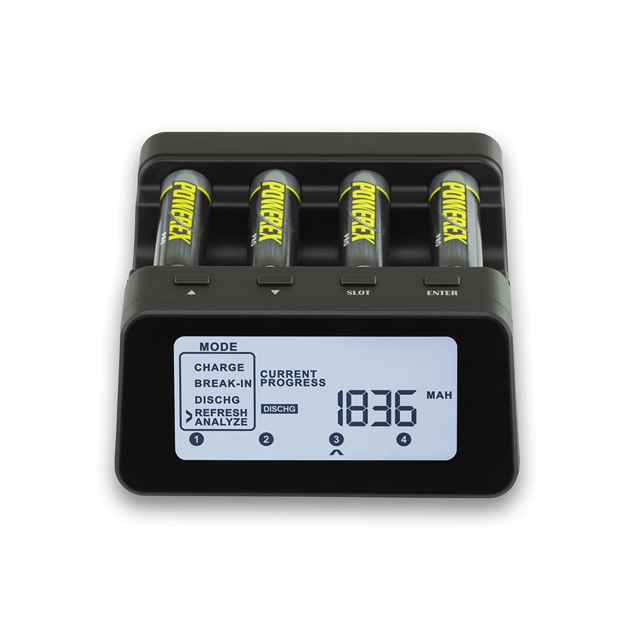 PowerEx MH-C9000PRO Professional Battery Charger Analyzer AA AAA NiMH ...