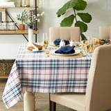 Lighthouse Plaid Tablecloth 60x104 - Walmart.com