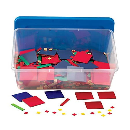 hand2mind Plastic Algebra Tiles Class Set, Algebra Manipulatives ...