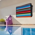 Abstract Stripes Outdoor TV Cover 36 to 39 Inch Colorful Classic ...