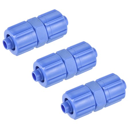 Uxcell Compression Coupling 10mm x 10mm Tube OD Compression Union Pipe ...