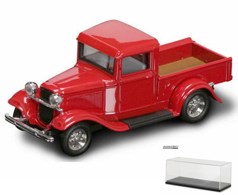 Diecast Car & Display Case Package - 1934 Ford Pickup Truck, Red ...