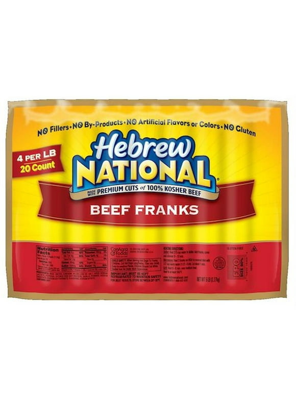 Hebrew National in Hot Dogs - Walmart.com