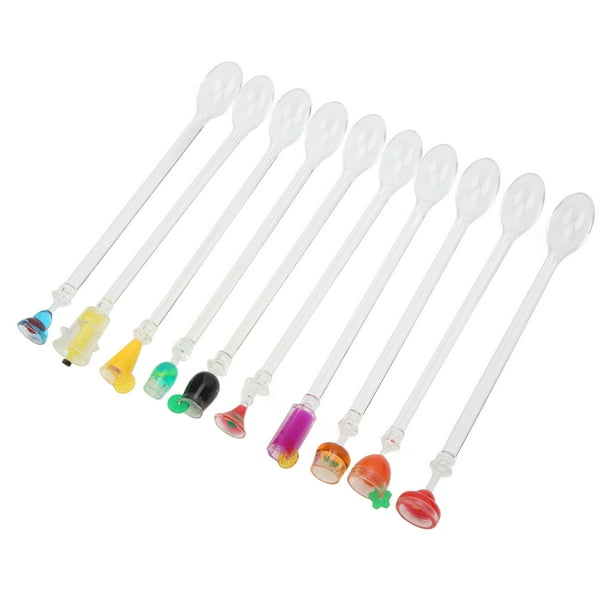 Cocktail Drink Swizzle Stick,10PCS Cocktail Drink Swizzle Coffee ...