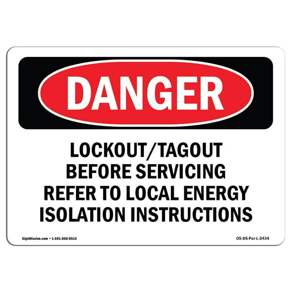 Osha Lockout Tagout Procedures