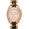 Michael Kors Original Wristwatch, Women's Wren Two-Tone Rose Gold and ...