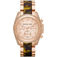 Michael Kors Women's Blair Chronograph Rose Gold Glitz Watch MK5943 ...