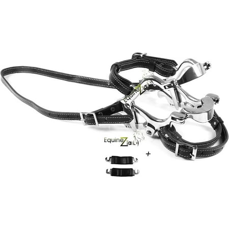 Equine Pony Dental Speculum Horse Mouth Gag with Leather Plates ...