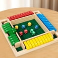 BESTSKY 2026 New Shut the Box Game Made of Wood Board Games for Adults ...