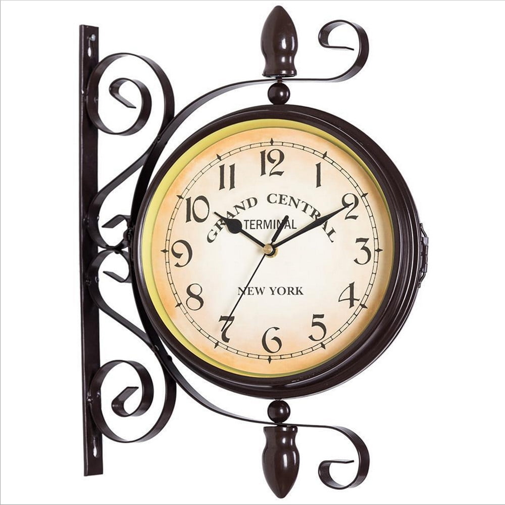 Double Sides Antique Wall Clock Corridor Decoration Wall Clock ...