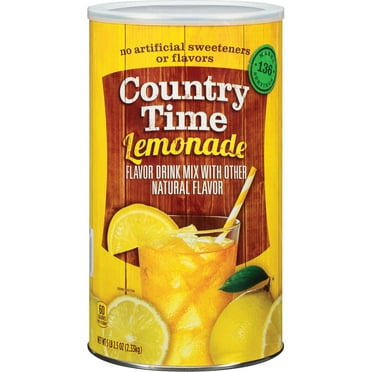 Country Time Lemonade Naturally Flavored Powdered Drink Mix, 23.9 oz ...