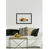 Love Cab Framed Painting Print - Walmart.com