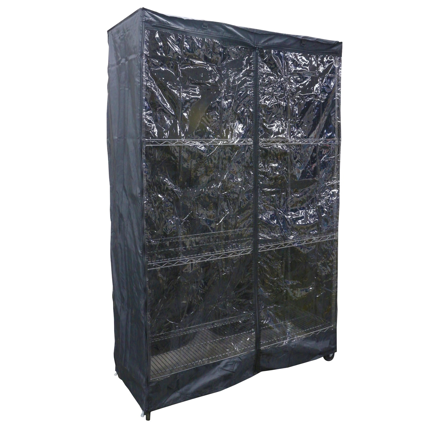 Duraviva Wire Shelf Storage Rack Dust Protective Cover - Privacy and ...