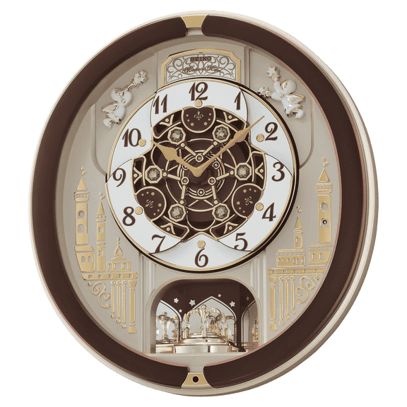 Seiko Bright Stary Night Melodies in Motion Clock, Musical Quartz ...
