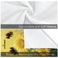 summer kitchen towels A painting of two bees flying over a field of ...