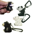 Wildlight Animal Carabiner Flashlight - Black Bear | Animal Keychain ...