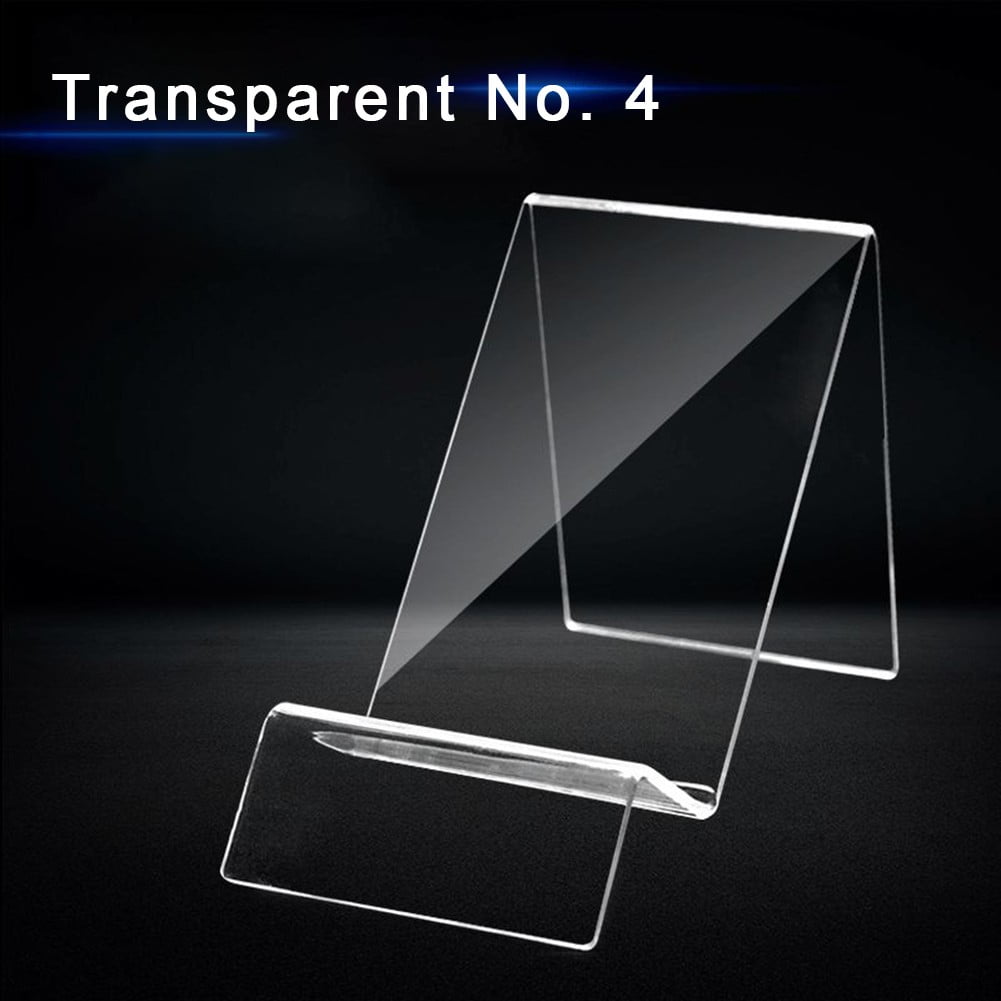 10Pcs Acrylic Counter Display Stand Acrylic Mobile Phone Stand Lazy ...