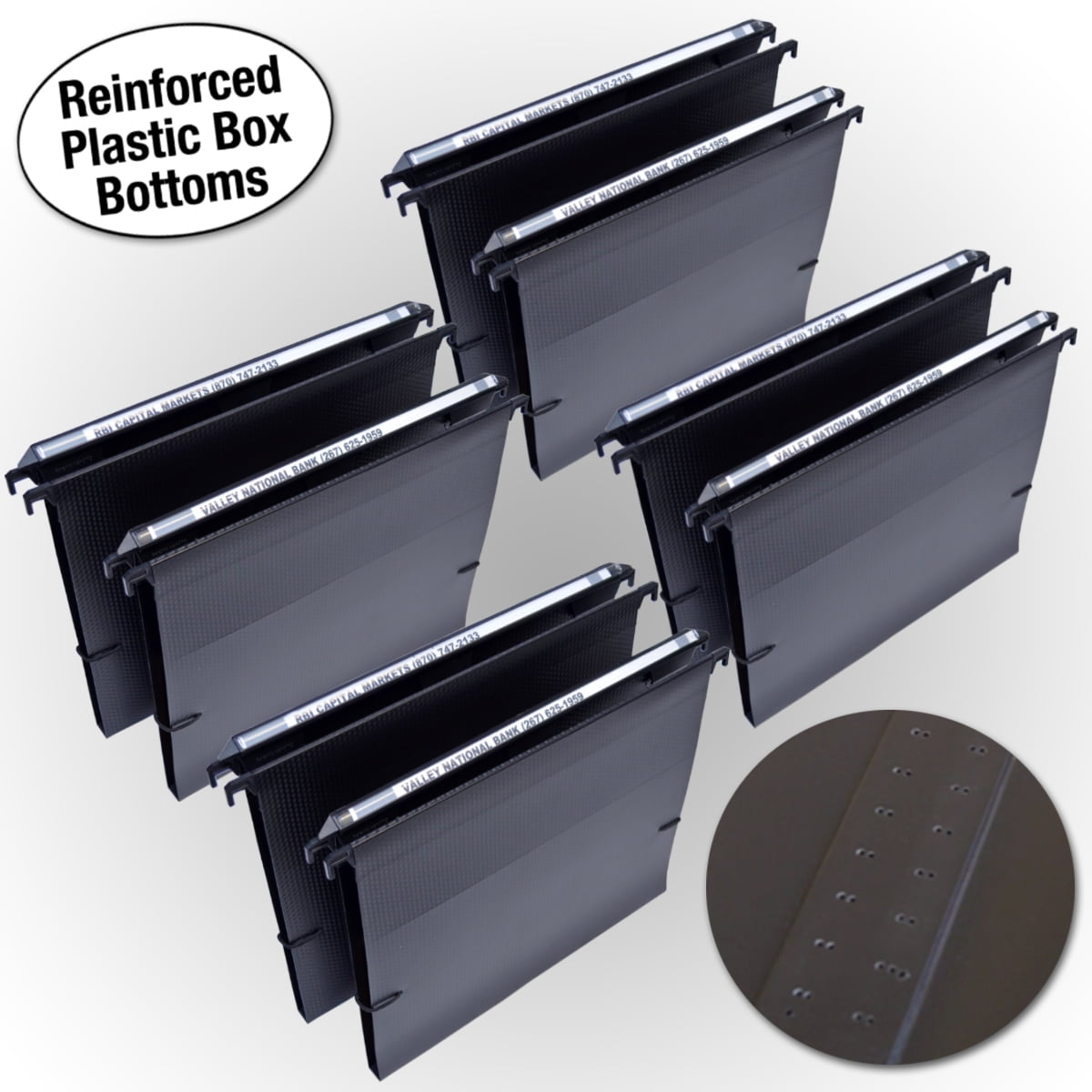 Ultimate Office MagniFile™ Extra-Capacity Hanging File Folders, 1/2 ...