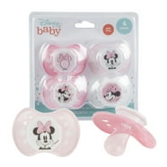 Disney Baby Girl Minnie Mouse 5 OZ Bottle, Rattle & Pacifier Gift Set ...