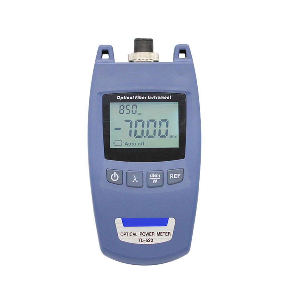 Mini FTTH Optical Power Meter OPM Optic Fiber Cable Tester -70dBm ...
