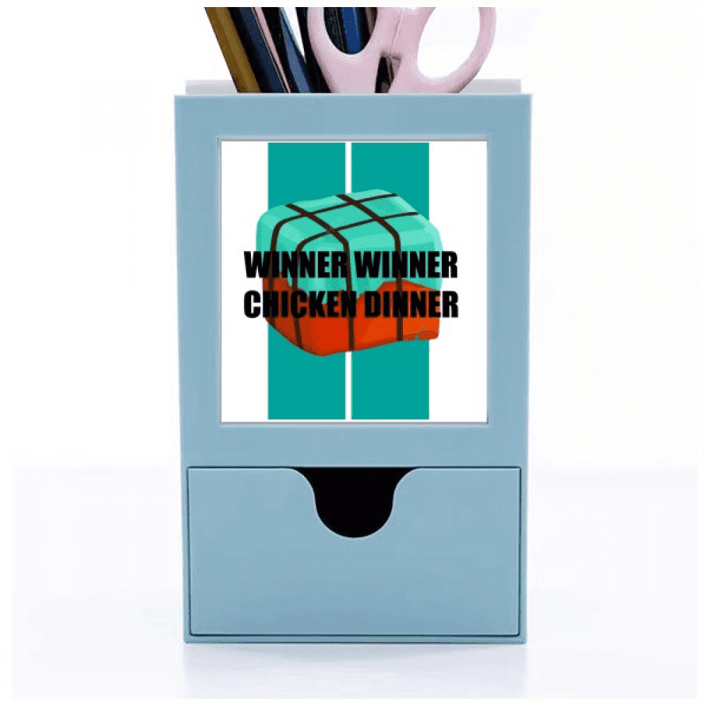 Winner Winner Chicken Winner Desk Supplies Organizer Pen Holder Card ...