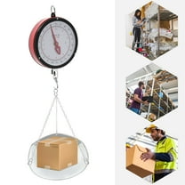 22LBS Double-Sided Dial Mechanical Hanging Scale with Scoop & Chain ...