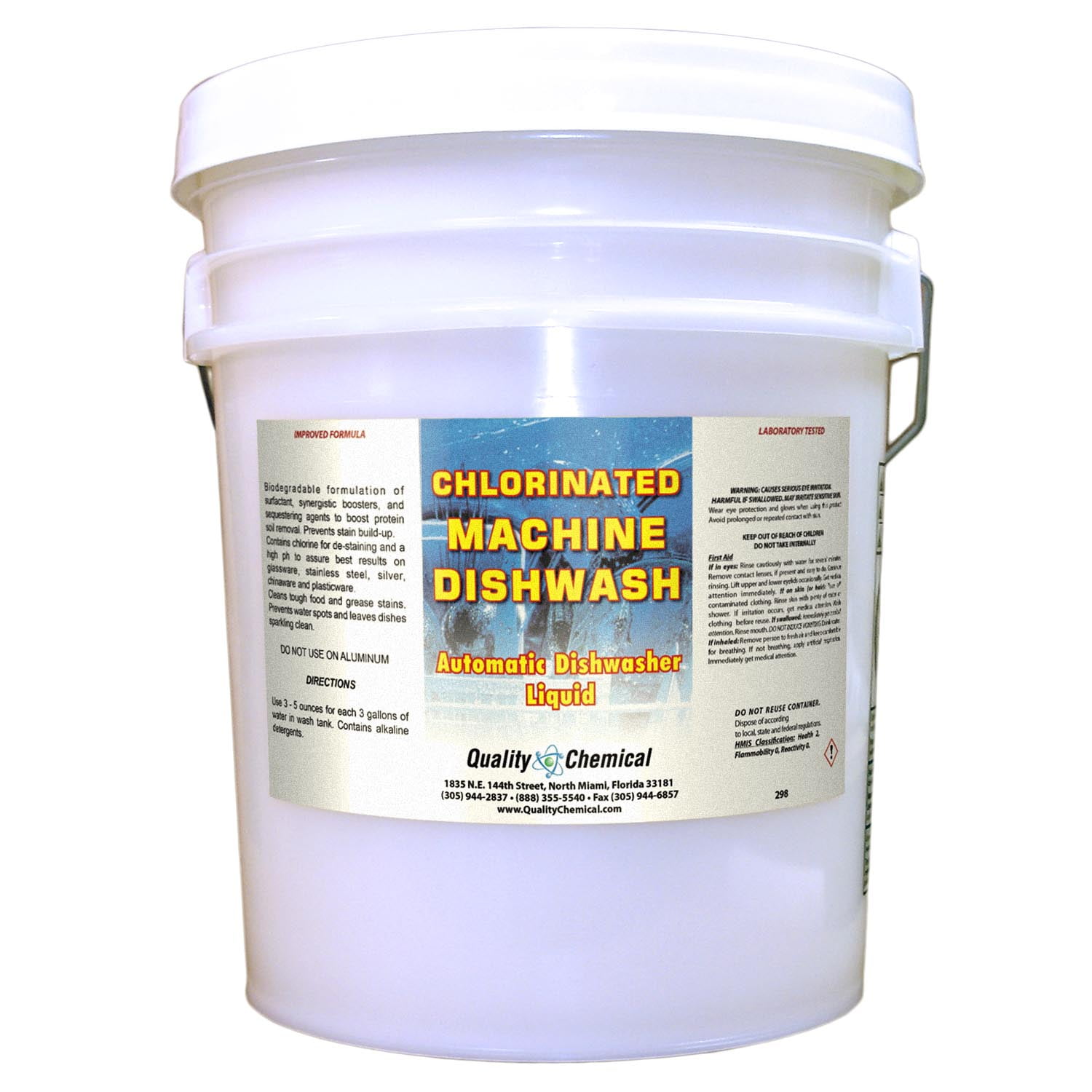 Chlorinated Machine Dishwash - 5 gallon pail - Walmart.com