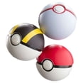 TOMY Pokemon Throw N Catch Poke Ball 3 Pack - Walmart.com