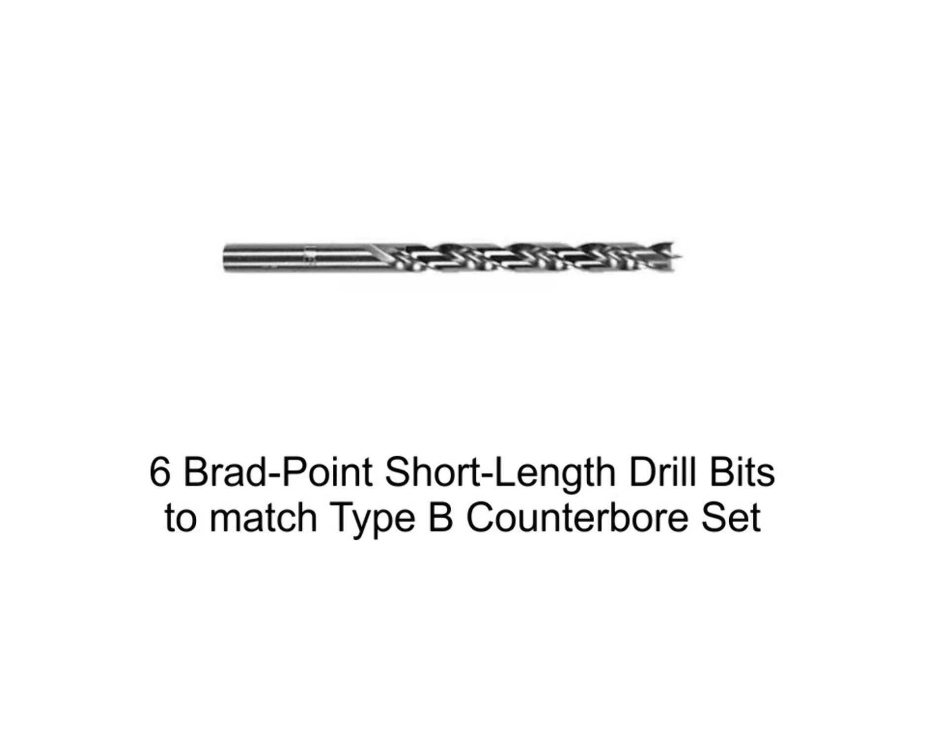 Fuller Type B Counterbore Set