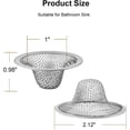 Avdolw Pack of 6 Stainless Steel Sink Filters – Durable Strainers for ...