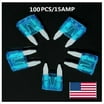 30 Amp M-Case Micro FMM Fuse 15mm for Pickup Trucks, Cars and SUVs (30A ...