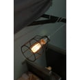 Yi Lighting Industrial Style Black Vintage Metal Lamp Guard Cage for ...