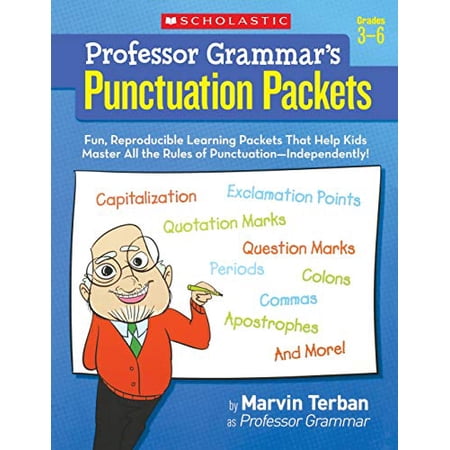 Professor Grammar s Punctuation Packets: Fun, Reproducible Learning ...