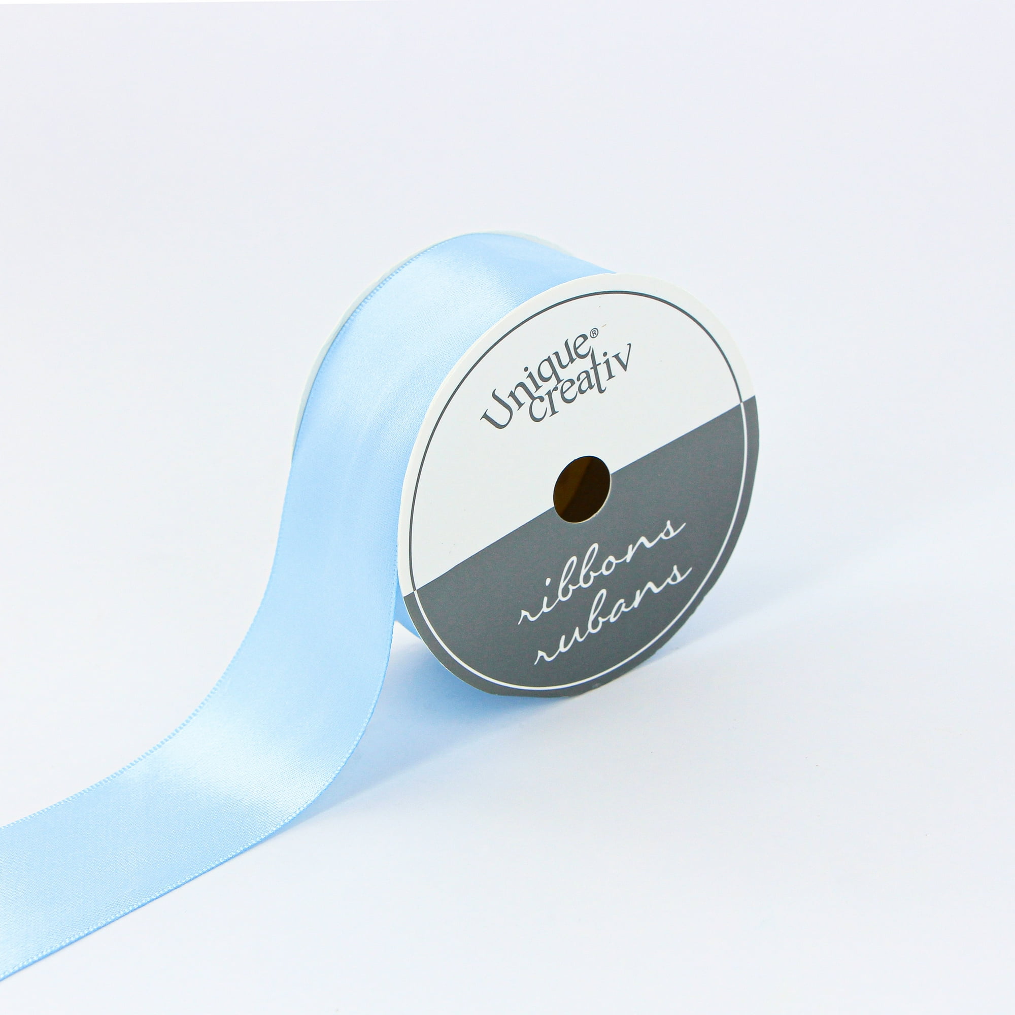 Click here for Unique Creativ  Ribbon  Single Face Satin  Blue  1... prices