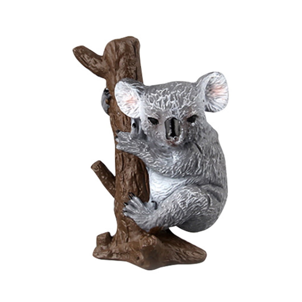 Skindy Simulation Mini Koala Animal Solid Model - Desk Ornament ...