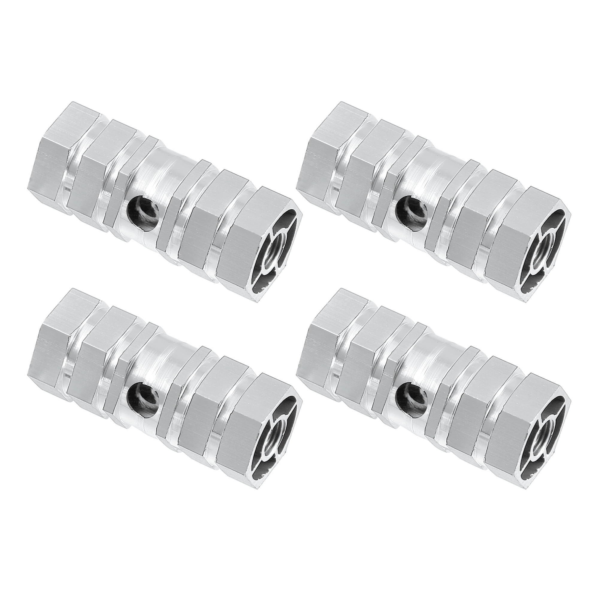 Motoforti 4 Pcs Bike Pegs for MX MTB Hexagon Rear Foot Pegs Aluminum ...