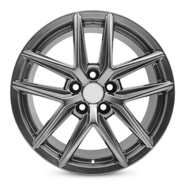 17 X 7 Reconditioned OEM Aluminum Alloy Wheel, Hypersilver, Fits 2007 ...