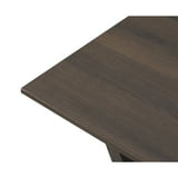 Realspace® Trezza 60"W Writing Desk, Warm Walnut - Walmart.com
